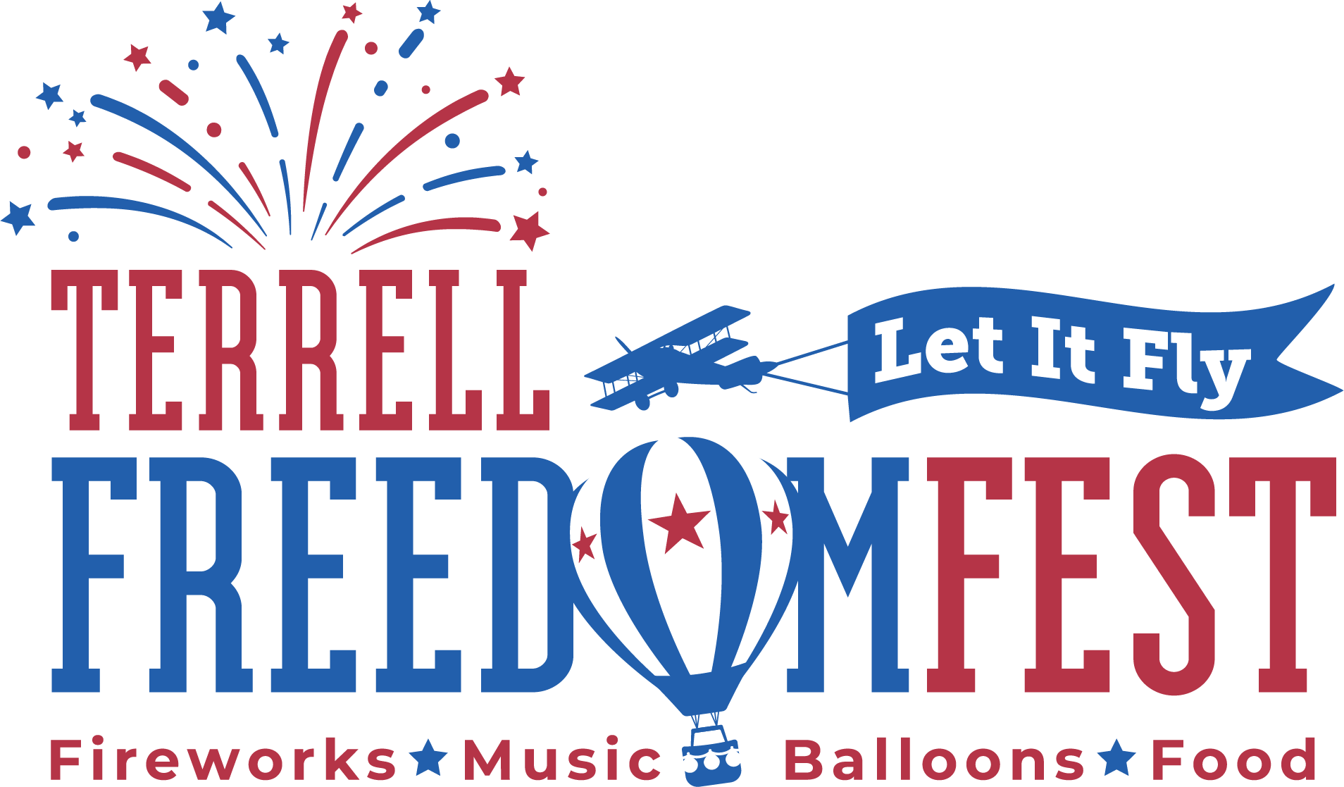 Terrell FreedomFest logo v1 | No 1 British Flying Training Museum